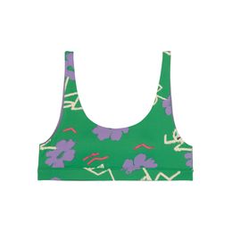 Quiksilver Bikinitop 'Riva' Damen Gr&ouml;&szlig;e 100 hellgelb / gr&uuml;n / helllila