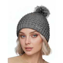 Neverless M&uuml;tze '1978' Damen Gr&ouml;&szlig;e 54/64 grau