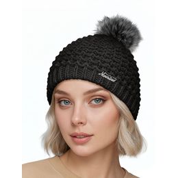 Neverless M&uuml;tze '1978' Damen Gr&ouml;&szlig;e 54/64 schwarz