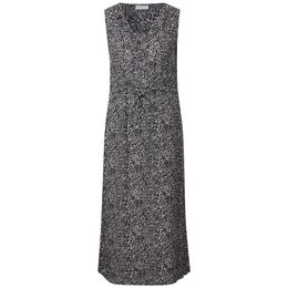 Street One Studio Kleid Damen Gr&ouml;&szlig;e 40 beige / nachtblau Sommerkleid