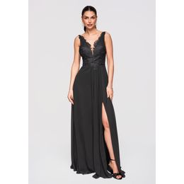 Ombre Kleid Damen Gr&ouml;&szlig;e 34 schwarz Sommerkleid
