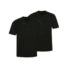 Hajo Shirt 'Doppelpack' Herren Gr&ouml;&szlig;e S schwarz