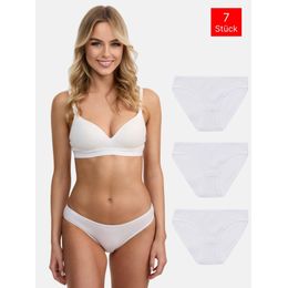 Tazzio Slip '3er-Pack F941' Damen Gr&ouml;&szlig;e XL wei&szlig;