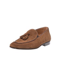 Baldinini Mokassin Herren Gr&ouml;&szlig;e 42.5 cognac Sommerschuhe