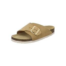 AFS-Schuhe Sandals 'Sandalen Damen cognac Veloursleder' female size 40 Cognac