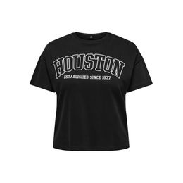Only Carmakoma Shirt 'HOUSTON' Damen Gr&ouml;&szlig;e XXL schwarz / wei&szlig;