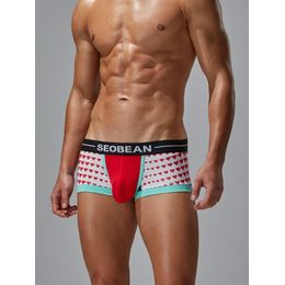 Seobean Boxershorts 'Love Heart' Herren Gr&ouml;&szlig;e L rot