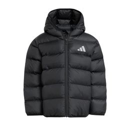 adidas Sportswear Athletic Jacket 'Synthetic Down Jacket' boy size 110 Grey / Black