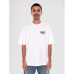 Carhartt Work In Progress Carhartt WIP Shirt 'S/S LUGGAGE LABEL T-SHIRT' male size XL White
