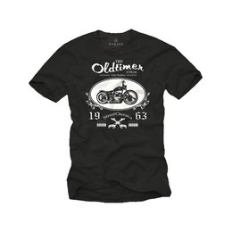 Makaya Shirt 'Twin Bobber' Herren Gr&ouml;&szlig;e L schwarz