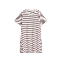 Marc O'Polo Marc O'polo Denim Kleid Damen Gr&ouml;&szlig;e 44 bordeaux / naturwei&szlig;