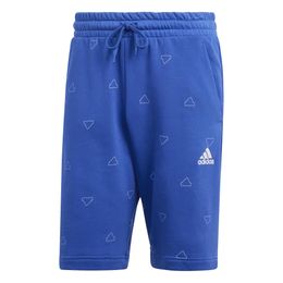 adidas Sportswear Sporthose Herren Gr&ouml;&szlig;e M blau / wei&szlig;