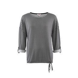 STOOKER WOMEN Shirt 'Carly' Damen Gr&ouml;&szlig;e L schwarz / wei&szlig;