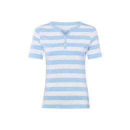 brookshire T-Shirt Damen Gr&ouml;&szlig;e L hellblau / wei&szlig;