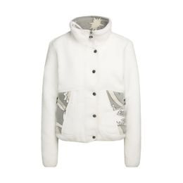 Elho Fleecejacke 'Malm&ouml;' Damen Gr&ouml;&szlig;e XS beige / grau / wei&szlig;