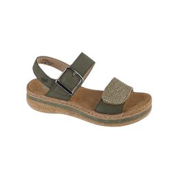 Rieker Sandale 'Rieker Sandals V0951' Damen Gr&ouml;&szlig;e 37 gr&uuml;n