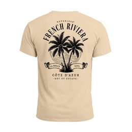 Neverless Shirt 'French Riviera' Herren Gr&ouml;&szlig;e XXL beige