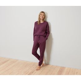 Tchibo - Loungewear-Anzug - Damen - Gr. XXL - bordeaux