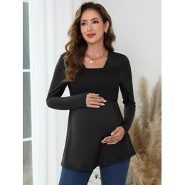 Yesfashion Bluse Damen Gr&ouml;&szlig;e XL schwarz