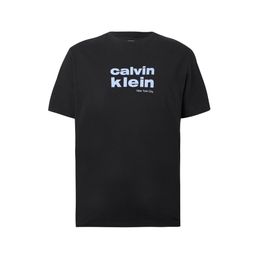 Calvin Klein Jeans Shirt male size S Light blue / Black