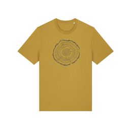 Life-Tree Shirt 'Fairwear Organic Treeslice' male size L Ochre