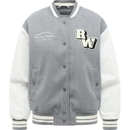 Ragwear Between-Season Jacket 'Clubie Y' female size L Grey / Black / White