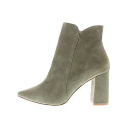 Xaver Luis Schuhmanufaktur Ankle Boots 'VERO - Spitze Stiefelette mit Blockabsatz' Damen Gr&ouml;&szlig;e 41 oliv