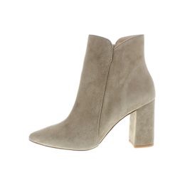 Xaver Luis Schuhmanufaktur Ankle Boots 'VERO - Spitze Stiefelette mit Blockabsatz' Damen Gr&ouml;&szlig;e 37 sand