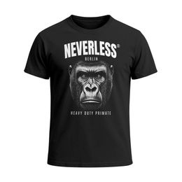 Neverless Shirt 'Gorilla' male size XL Black