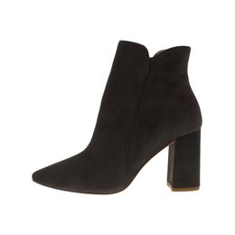Xaver Luis Schuhmanufaktur Ankle Boots 'VERO - Spitze Stiefelette mit Blockabsatz' Damen Gr&ouml;&szlig;e 37 taupe