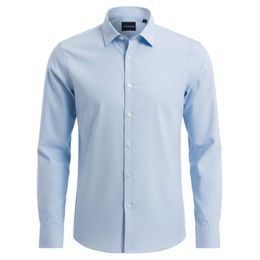 Ombre Hemd Herren Gr&ouml;&szlig;e 39/40 hellblau