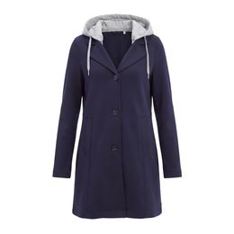 s.Oliver Mantel Damen Gr&ouml;&szlig;e S navy / hellgrau