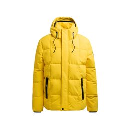 Gaastra Lange Puffer-Jacke mit Kapuze Herren Gr&ouml;&szlig;e XXXL gelb Sommerjacke