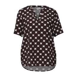 Street One Bluse Damen Gr&ouml;&szlig;e M beige / braun