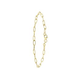 Lucardi Armband 'Klassisch' Damen Gr&ouml;&szlig;e 19 gold