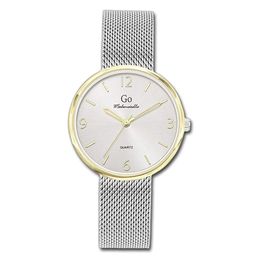 Go Girlonly Analoguhr Damen Gr&ouml;&szlig;e One Size silber