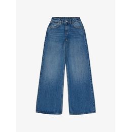 Dr. Denim Jeans 'Rhue Low Wide' Damen Gr&ouml;&szlig;e 26 blau