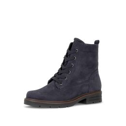 Gabor Lace-Up Ankle Boots female size 36 marine blue