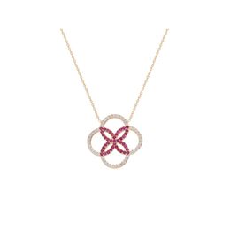dKeniz Kette Damen Gr&ouml;&szlig;e One Size gold / rot