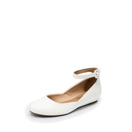 Dream Pairs Ballet Flats 'DREAM PAIRS Ballerinas Damen Flache Schuhe Damen' female size 40 White