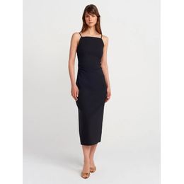 Dilvin Kleid Damen Gr&ouml;&szlig;e 38 schwarz Sommerkleid
