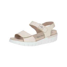 Caprice Sandale Damen Gr&ouml;&szlig;e 36 beige / creme / wei&szlig;