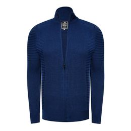 Rusty Neal Strickjacke Herren Gr&ouml;&szlig;e M dunkelblau