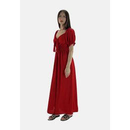 Elara Kleid Damen Gr&ouml;&szlig;e 34/42 rot Sommerkleid