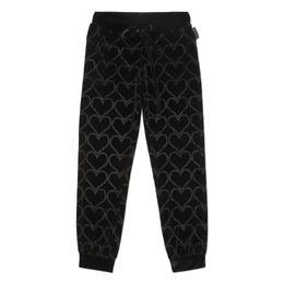 Philipp Plein Hose 'Heart' M&auml;dchen Gr&ouml;&szlig;e 170/176 schwarz