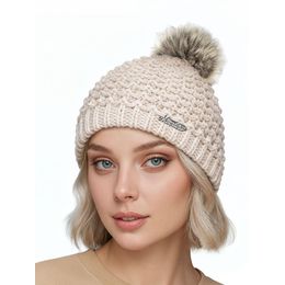 Neverless M&uuml;tze '1978' Damen Gr&ouml;&szlig;e 54/64 beige