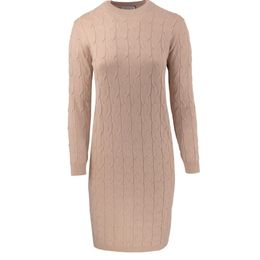 Passioni Strickkleid Damen Gr&ouml;&szlig;e XL beige