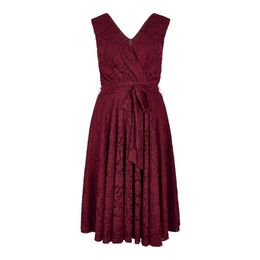 Apricot Kleid Damen Gr&ouml;&szlig;e 34 burgunder Sommerkleid