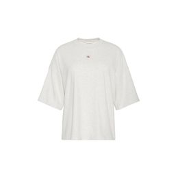 Calvin Klein Jeans T-Shirt Damen Gr&ouml;&szlig;e M graumeliert