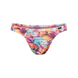 Olaf Benz Panty ' RED2559 ' male size XXL Turquoise / Orange / Pink